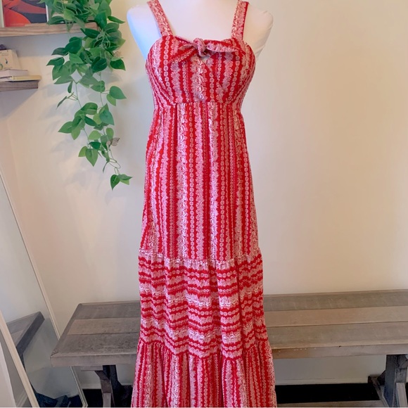 Sears | Dresses | Vintage Maxi Dress | Poshmark
